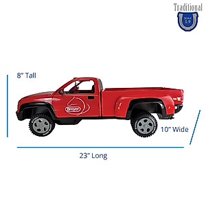 Breyer Traditional Series Dually Truck Toy | 1:9 Scale | Model# 2618, Red