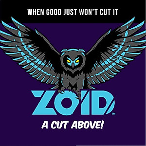 Zoid 9" x 6" Self-Healing Cutting Mat, PVC Grid Mat, Crafting and Sewing Mat for Multiple Projects, Arts and Crafts, Silhouette Cutting, Cyan/Purple BP