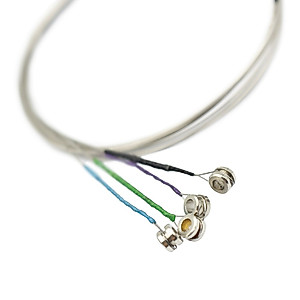 Imelod Violin strings Universal Full Set (G-D-A-E) violin Fiddle String Strings Steel Core Nickel-silver Wound with Nickel-plated Ball End for 4/4 3/4 1/2 1/4 Violins