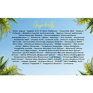 Mediceuticals Bioclenz Shampoo - Anti-Shedding Shampoo for Women and Men - Shampoo for Hair Loss Due to Telogen Effluvium - Postpartum Hair loss Shampoo - For Normal Hair and Scalp 33.8 oz (1L)