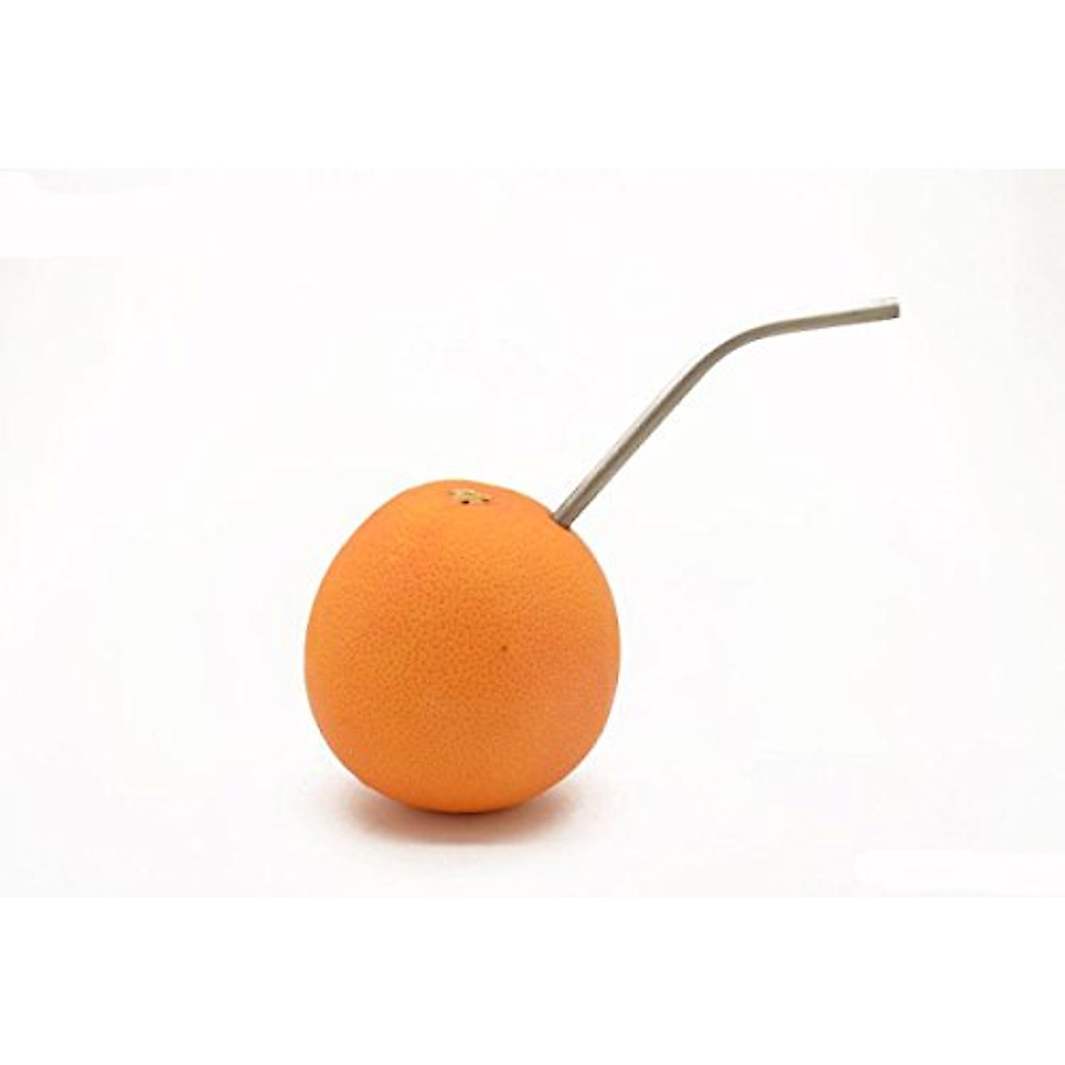 Titanium Super Strong Lightweight Drinking Metal Straws Pack of 4 + 4 Cleaning brush