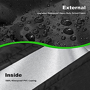 tonhui Water Table Cover for Step2 Water Table, Kids Water Play Table Cover Waterproof, Heavy Duty Oxford Fabric Outdoor Sun, Dust Protection