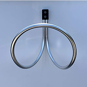 UpCaddy Hose Hanger Wall Mount, Holds 25 to 125 Feet of 3/4 Inch Hose – Aluminum Hose Hook