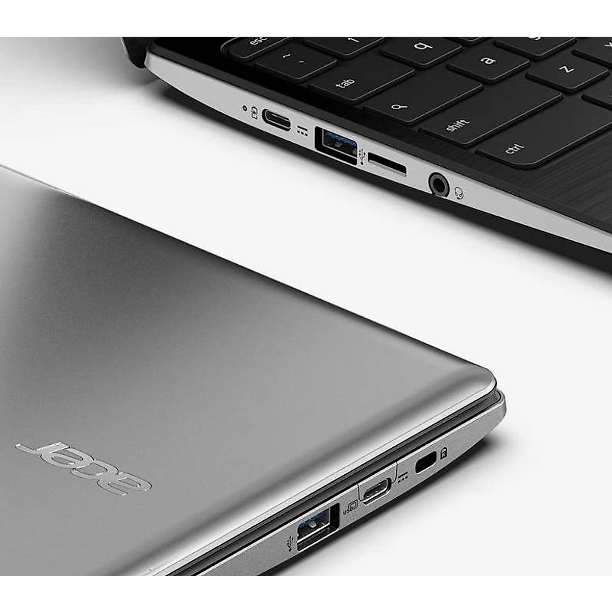 2022 Flagship Acer Chromebook for Business and Student, 11.6" HD Display, Intel Celeron Processor, Intel UHD Graphics, 4GB RAM, 32GB eMMC, USB Type-C, Long Battery Life, Chrome OS + Microfiber Cloth