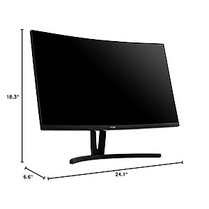 Acer ED273 B 27 LED LCD Monitor - Black