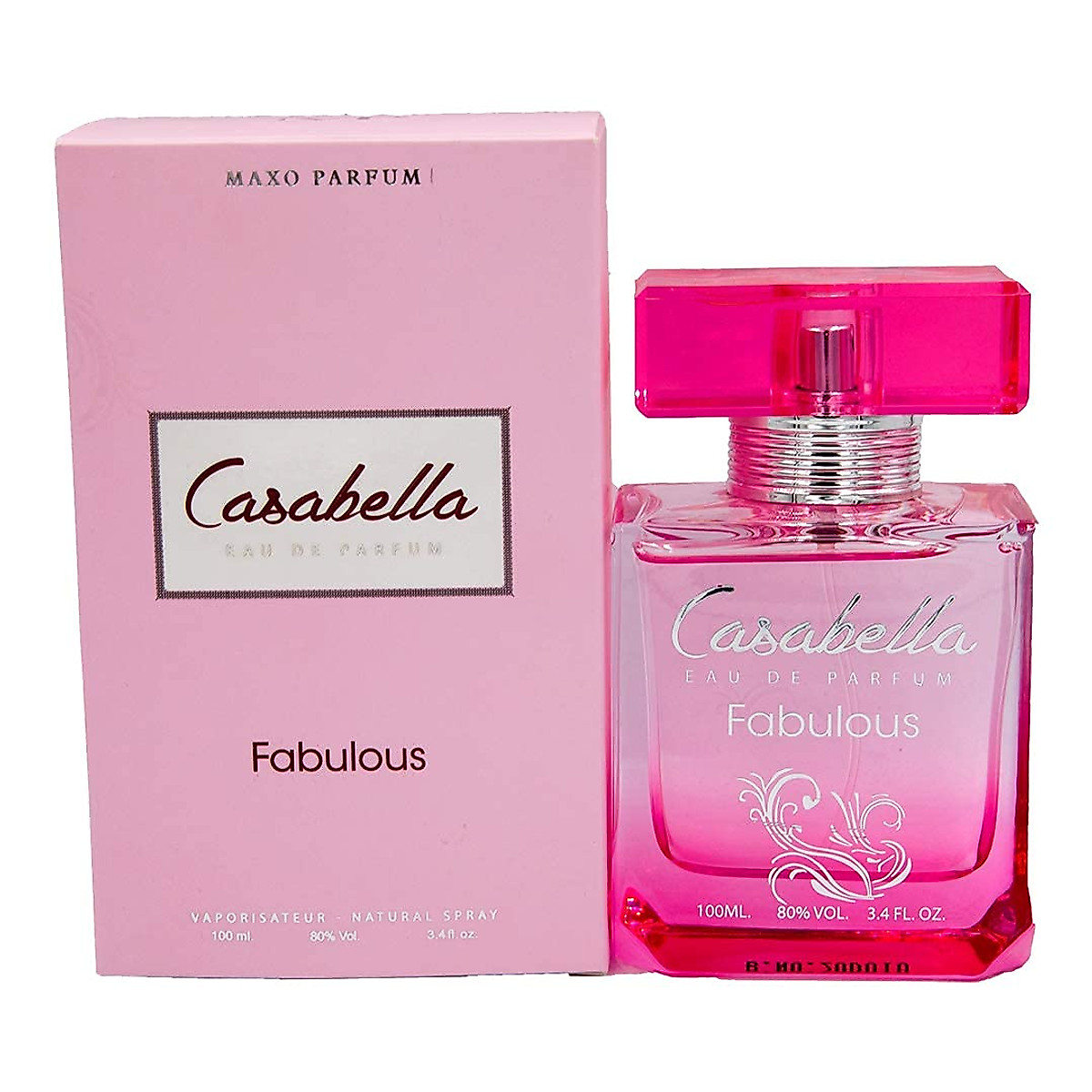 Dumont Casabella Fabulous - Eau De Parfum - 3.4oz - Unisex Perfume Body Spray for Men & Women - Musk, Cedarwood, & Fruity Fragrances - Long Lasting Cologne Mist Spray - for Him & Her