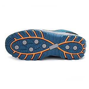 Women's Waterproof Hiking Boots Outdoor Running Trail Hiker High-top Non-Slip Casual Climbing Shoes Blue