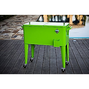 Permasteel 80 Quart Portable Cooler in Lime