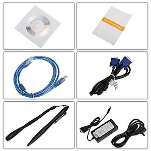 LOYALHEARTDY 17" LCD Touchscreen Monitor with Multi-Position POS Stand, for Office, Retail, Restaurant, Bar, Gym, Warehouse