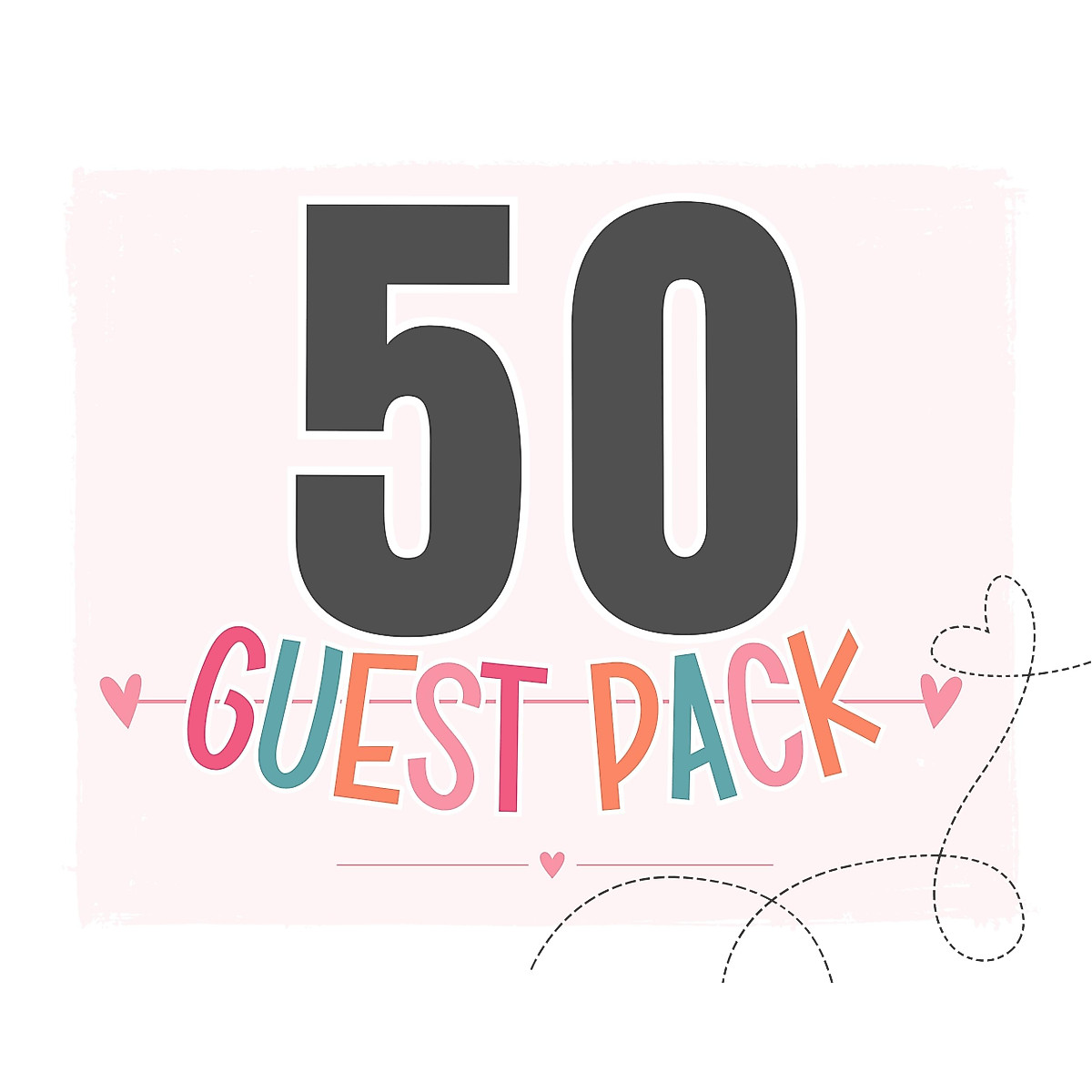 Paper Clever Party Blushing Diaper Raffle Tickets Pack of 50 - Girls Baby Shower Games – Floral Invitation Insert Cards Pink - Guests Fill-In to Win Prize Drawings - 2x4 Size Set