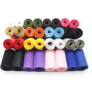 Velcro,Velcro Tape self Adhesive, Hook and Loop Tape Roll 10CM*1M Sewing Velcro Non-Adhesive Nylon Fabric Fastener Fastening Tape Heavy Duty Strips for DIY Craft Supplies,for Shoes,Bags,Gloves,Etc.26