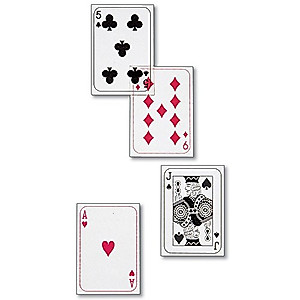 hand2mind Standard Index Playing Cards with Storage Tote, Teacher Supplies, Classroom Supplies for Teachers Elementary, Deck of Cards for Kids, Playing Cards Bulk, Poker Cards (Pack of 30)