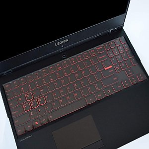MUBUY Keyboard Cover Skin Fit Lenovo Legion 15.6" Y520 Y530 Y540 Y545 Y720 R720 Y7000 Y7000P|17.3" Legion Y730 Gaming Laptop -TPU