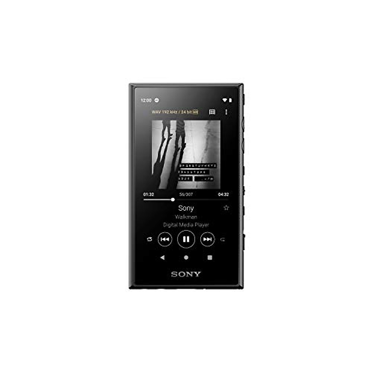 Sony Walkman NW-A105 Hi-Res 16GB MP3 Player, Black