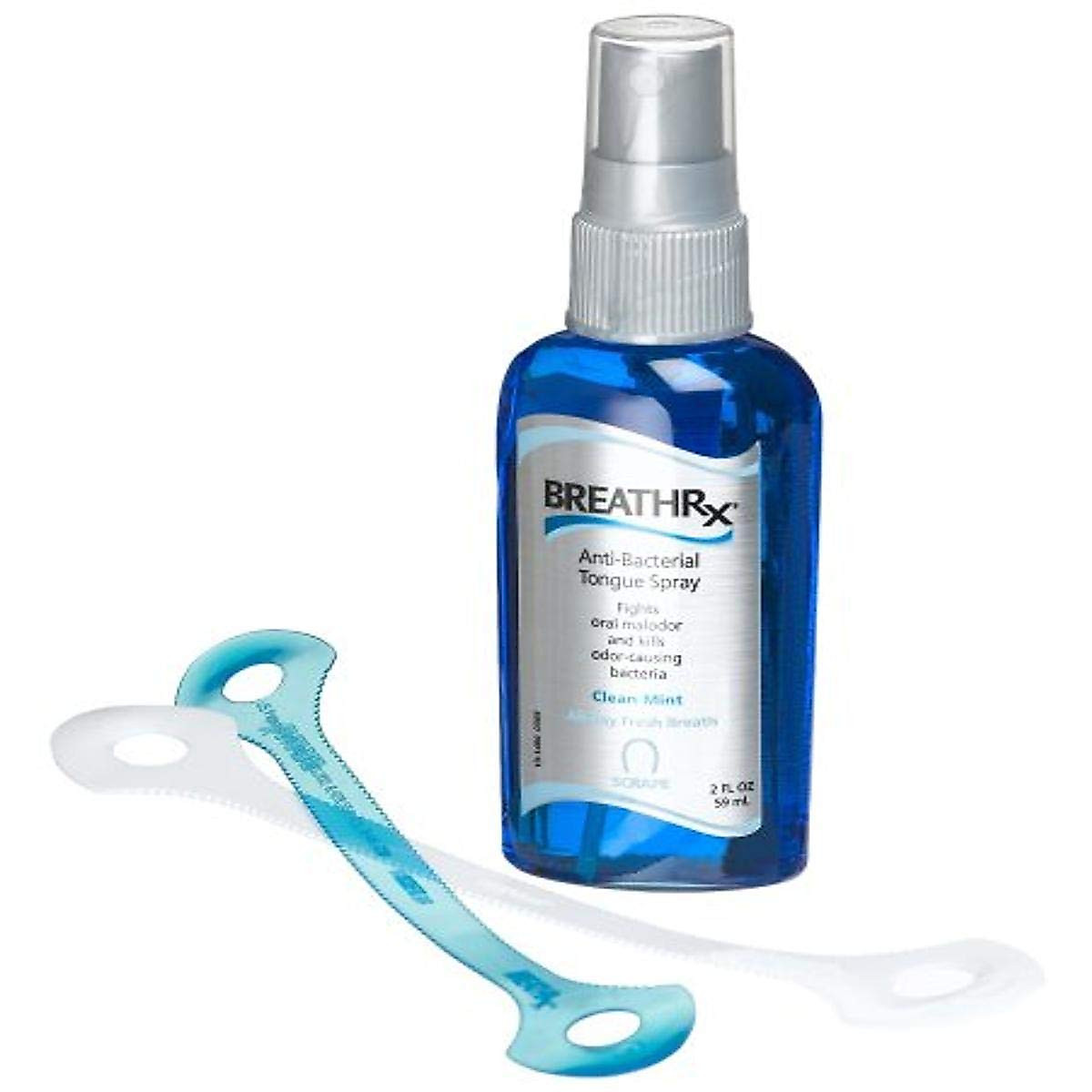 BreathRx Daily Tongue Care Kit. America's #1 Dentist Dispensed Breath Care System, 2 Ounce
