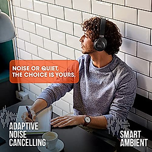 JBL Live 660NC - Wireless Over-Ear Noise Cancelling Headphones with Long Lasting Battery and Voice Assistant - Black