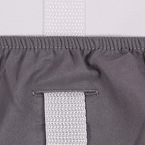 Belsden 2 Pack Waterproof Changing Pad Cover, Soft Microfiber Diaper Change Table Sheets for Baby Boys and Girls, Fit 32" x 16" Changing Pad, Machine Washable Durable, Black & Dark Grey