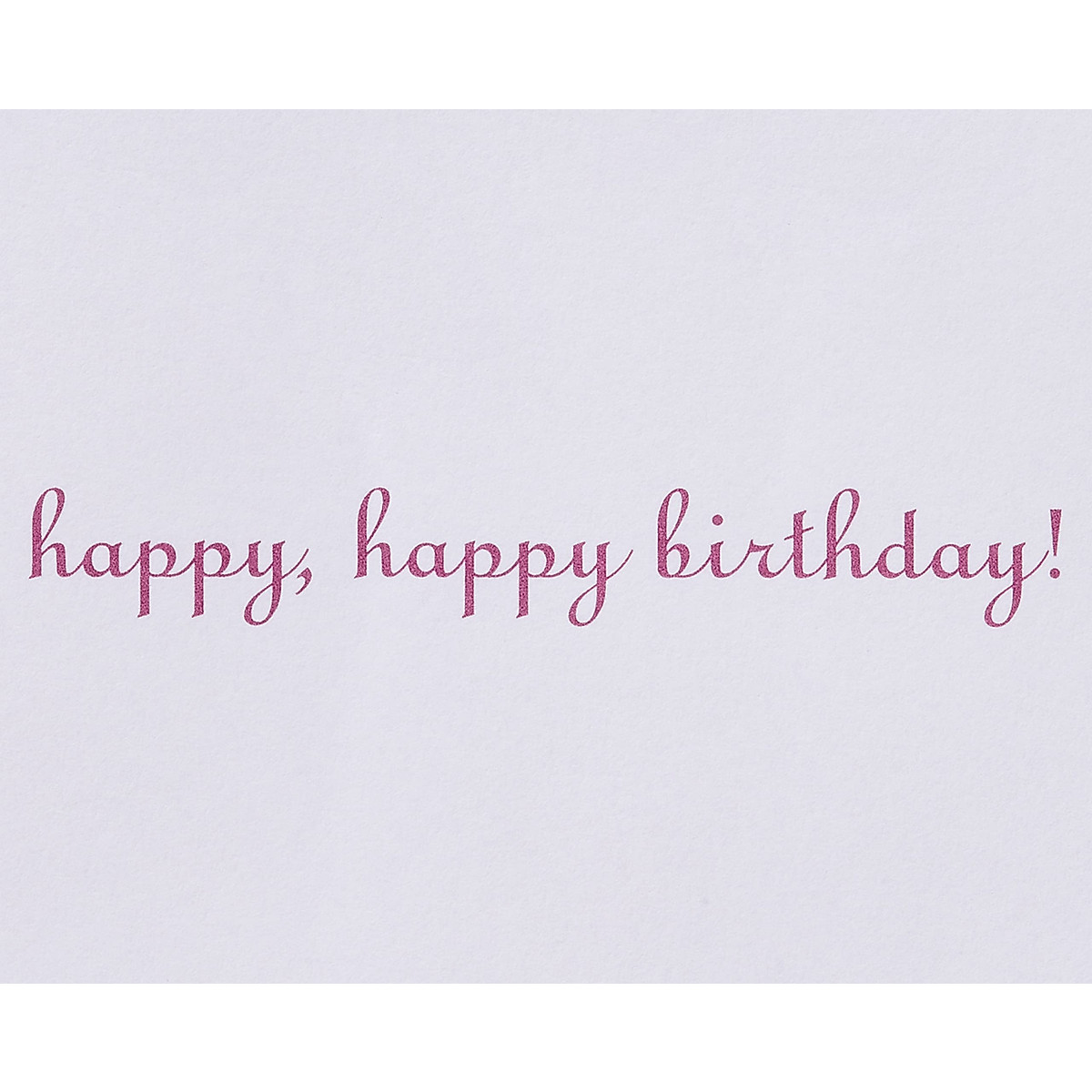 Papyrus Birthday Card (Happy, Happy Birthday)