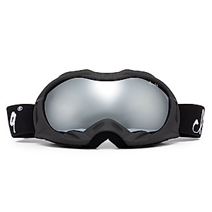 Cloud 9 - Professional Mens Snow Goggles Cross-Rocket Big Anti-Fog Dual Lens UV400 Protection Snowboarding Oversized Ski Goggles
