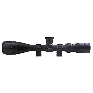 BSA Optics 22-39X40AOWRTB Sweet 22 AO 3X-9X 40mm Rifle Scope, Black