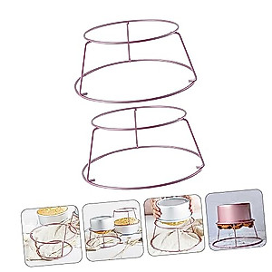 4 Pcs bread cooling rack round crackers baking trays for oven non stick cookware bakery cooling rack Cooling Racks for Baking oven grill rack Stainless Steel Cooling Bracket cooler Abaodam