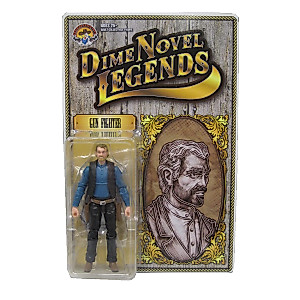Dime Novel Legends 1/18 Scale (4inch Tall) Old west Action Figure Gunfighter 4inch tall (1/18 scale)