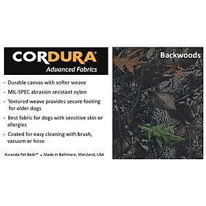 Kuranda Cordura Pad - X-Large - 44" x 27" - Backwoods