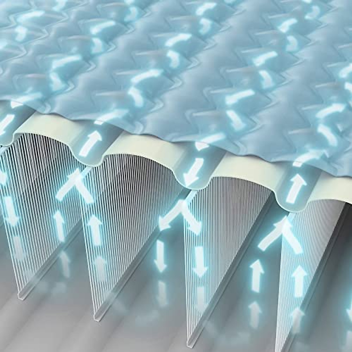 Intex Dura-Beam Deluxe 18 Inch Queen-Sized Air Mattress Comforting Bed with Built-in Electric Pump and Ultra Plush Supportive Headboard