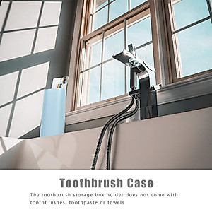 2 Pack Travel Toothbrush Case- Portable Breathable Toothbrush Holder -Plastic Toothbrush Storage Container Organizer- Multifunctional Wash Cup- For Travel Home&Camping&Business&School-MOFIT