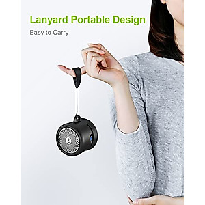 EWA Magnetic Silicone Case A106 Pro Portable Bluetooth Speaker for Shower, Room, Bike, Car (Black)