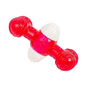 Country Living Quacker Bone Dog Chew Toy - Durable TPR and Nylon Blend for Aggressive Chewers, Fun and Interactive Playtime Companion, Ideal for Dental Support and Reducing Boredom