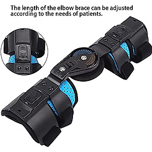 QIANMEI Fixed Elbow Brace Arm Fixation Joint Brace Suitable for Elbow Injury,Orthopedic Brace, Apply to Dislocation, Sprains, Strains Tears Quick Recovery (Size : Left)