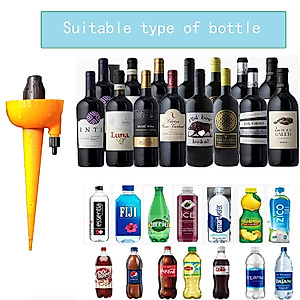 Sanyuan Plant Automatic Watering Device 6 Packs Garden Drip Irrigation Drip Plant Watering Pile Watering Tip Outdoor Indoor Potted Plant can be Adjusted to Slowly Release Drip Watering Device