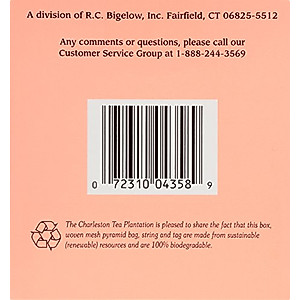 Peachy Peach Pyramid Teabags, 12 Count, 1.05 Ounce (04358)