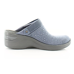 BZees Women's Dashingbrigh Folkstone Blue Rhinestone Fabric