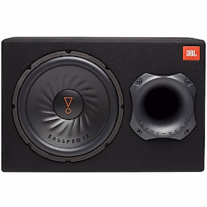JBL GT-BassPro12 12-Inch (300mm) Car Audio Powered Subwoofer System, black