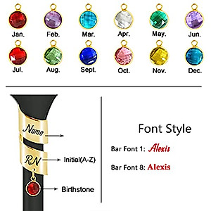 Personalized Stethoscope Name Tag Customized Iittman Stethoscope Charms Stethoscope ID Tag-Nurses Week/Graduation Gift for Nurse, Doctor, Medical Assistant