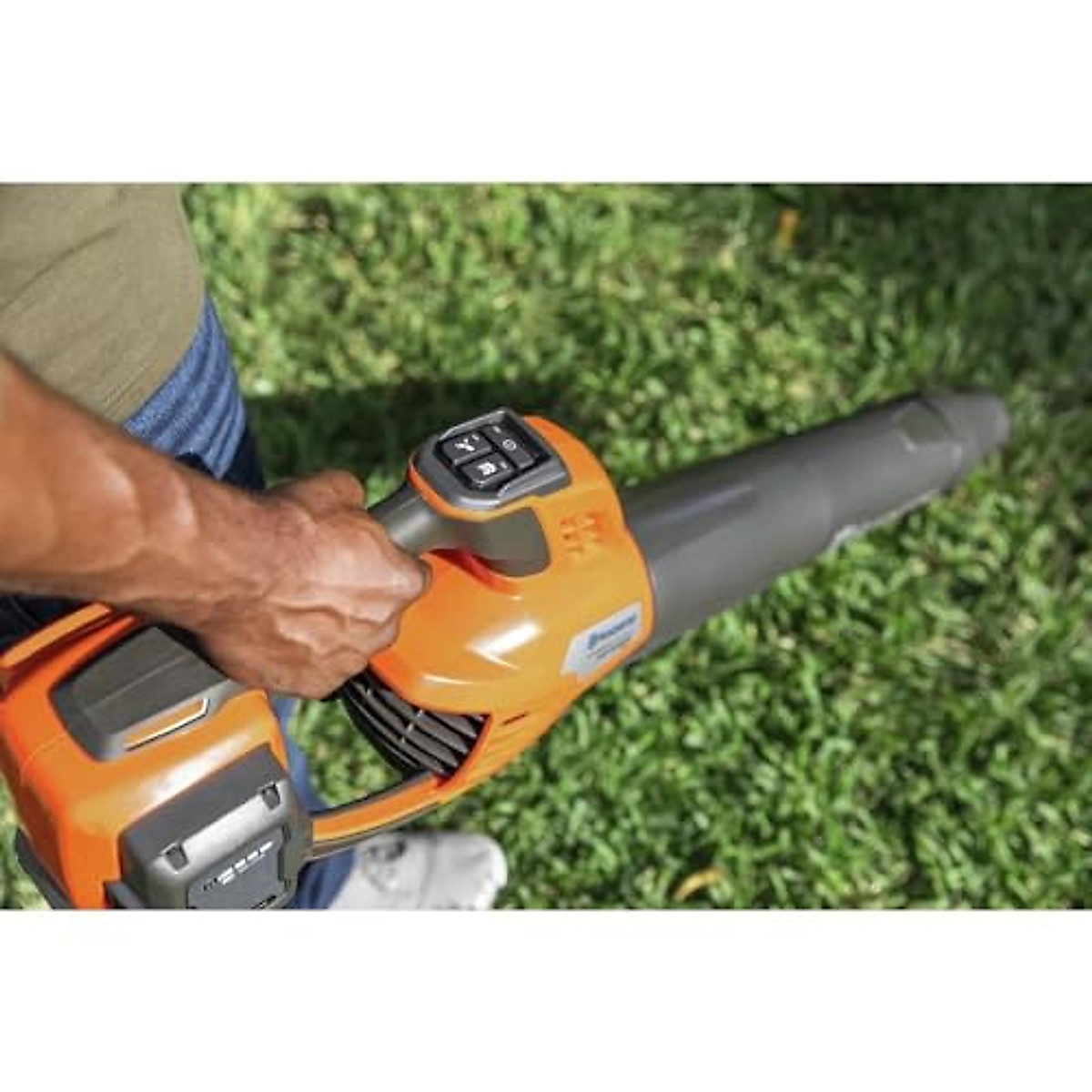 Husqvarna 970569904 350iB 40V LeafBlaster Brushless Lithium-Ion Cordless Leaf Blower Kit
