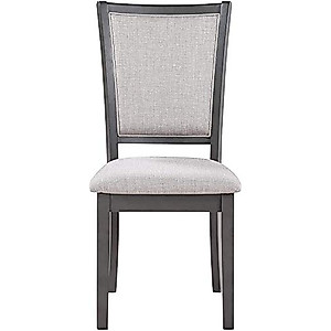 New Classic Furniture Amy 5-Piece Dining Table Set, Gray