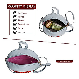 Pop Purse Backpack for Girls Fidget Mini Backpack, Fidget School Pop It Purse or Backpack for Kids & Teenagers with Adjustable Shoulder Strap, Blue