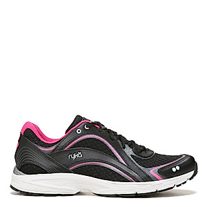 Ryka Women's Sky Walk Walking Shoe Black Pink 10 W