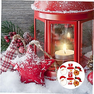 BESTOYARD 12 Pcs Christmas Snowman Elk Cutlery Set Lip Gloss Holder Forks Silverware Christmas Ornaments Dinnerware Bag Stocking Holder Stand Christmas Table Decoration Cutlery Holder Pocket