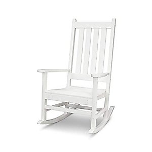 POLYWOOD® Vineyard Porch Rocking Chair (White)