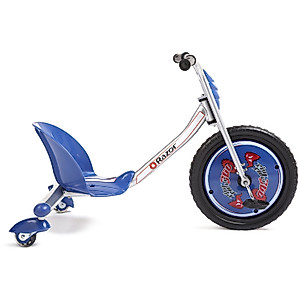 Razor RipRider 360 Caster Trike for Kids Ages 5+ - Lightweight, Rubber Handlebars, Steel Frame, for Riders up to 160 lbs