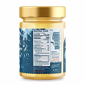 4th & Heart Himalayan Pink Salt Grass-Fed Ghee, 9 Ounce, Keto Pasture Raised, Lactose and Casein Free, Certified Paleo