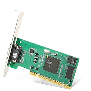8MB Graphics Card VGA PCI 32Bit for Server, Industrial Computer Multi-Display for Rage XL, 32Bit PCI VGA Video Card, 64Bit PCI-X Universal Video Card for Desktop Computers