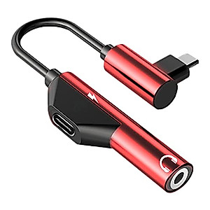 Weeyutix USB C to The Headphone Jack - Multifunction 3.5mm Headphone Jack Adapter,Type C to Headphones Audio Most USB C Devices