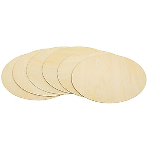 Wood Ovals for Crafts, 15Pcs Unfinished Wood Oval，Natural Oval Wood Slices Crafts, Wooden Oval Cutout,Painting and Wedding Decorations(150 * 100 * 2mm)