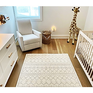 The Shwally PlayMat - Soft Baby Play Mat - Reversible Foam Floor Mat - Waterproof, Wipe-Clean, Durable, Non-Toxic and Hypoallergenic - Large (6.5' X 4.5') (Enya)