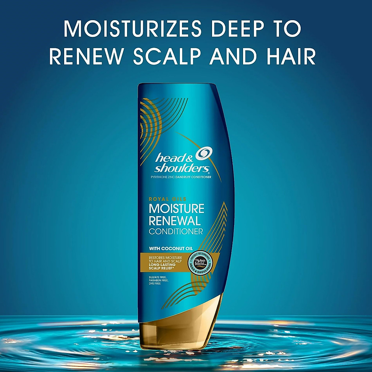 Head & Shoulder Shampoo Royal Oils Moisture Boost W/Coconut Oil